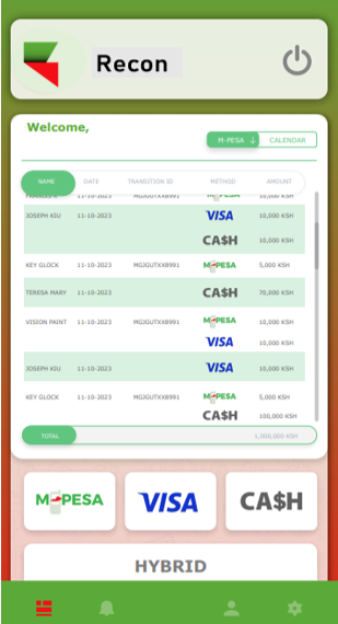 RECON Mobile Application