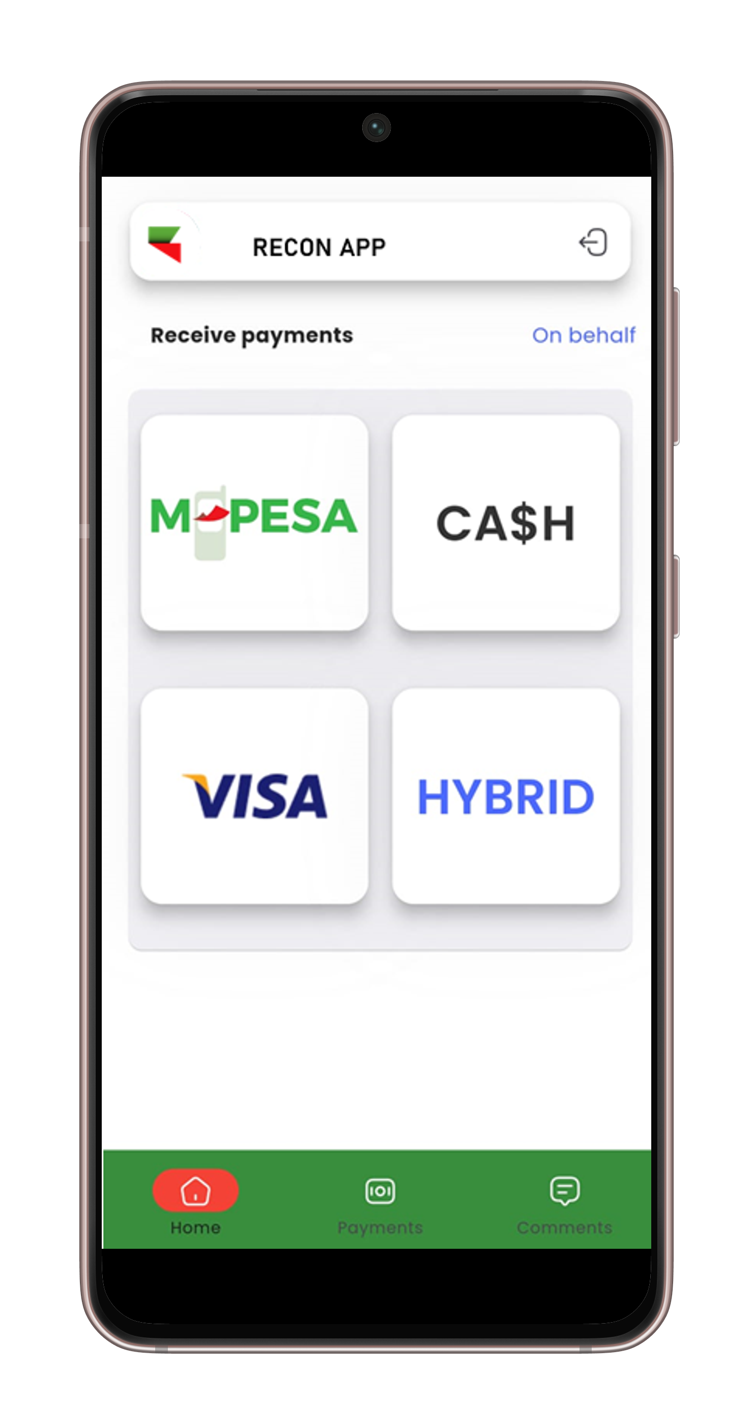 RECON Mobile Application